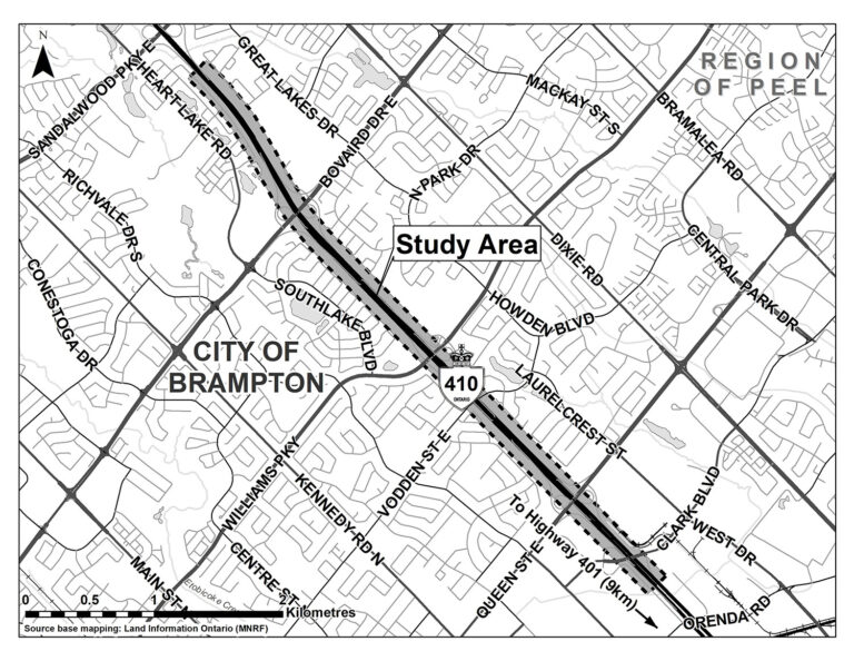 About the Project – MTO – Highway 410 Queen Street to Bovaird Drive